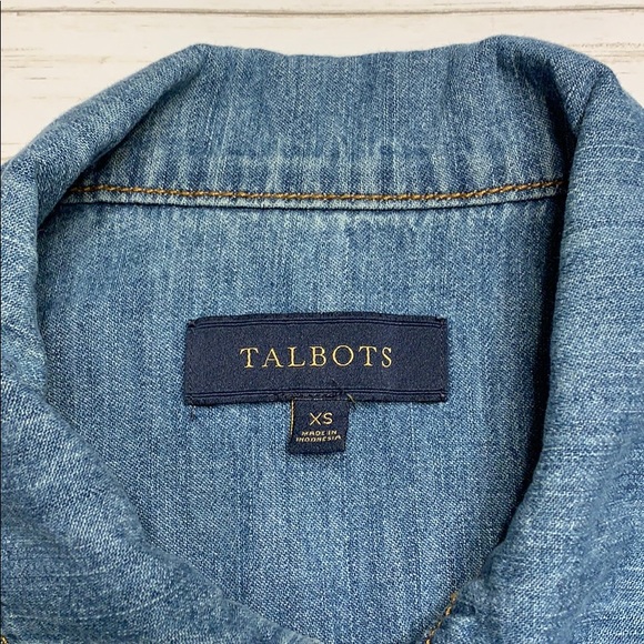 Talbots | Jackets & Coats | Size Xs Talbots Lightweight Jean Jacket ...